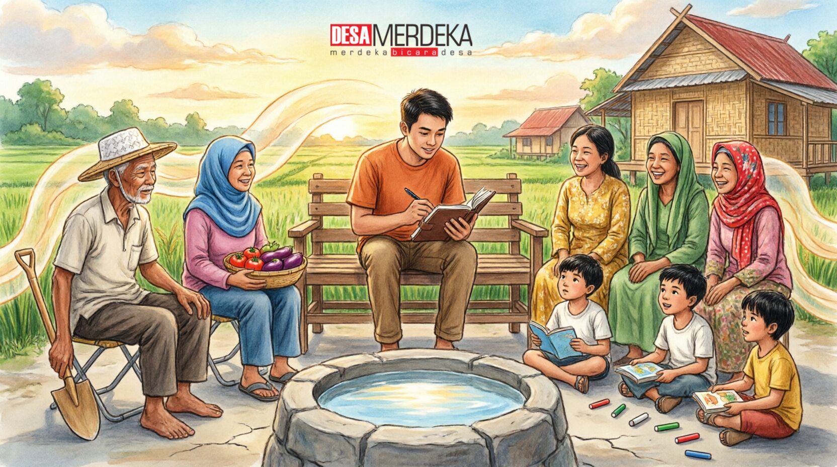 Gali Satu Sumur Sedalam 100 Meter: Seni Menemukan Cerita di Desa Kecil ...