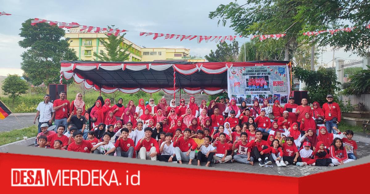 Pesta Rakyat Meriah di Ternate: Warga Minang Rayakan HUT ke-80 RI dan ...