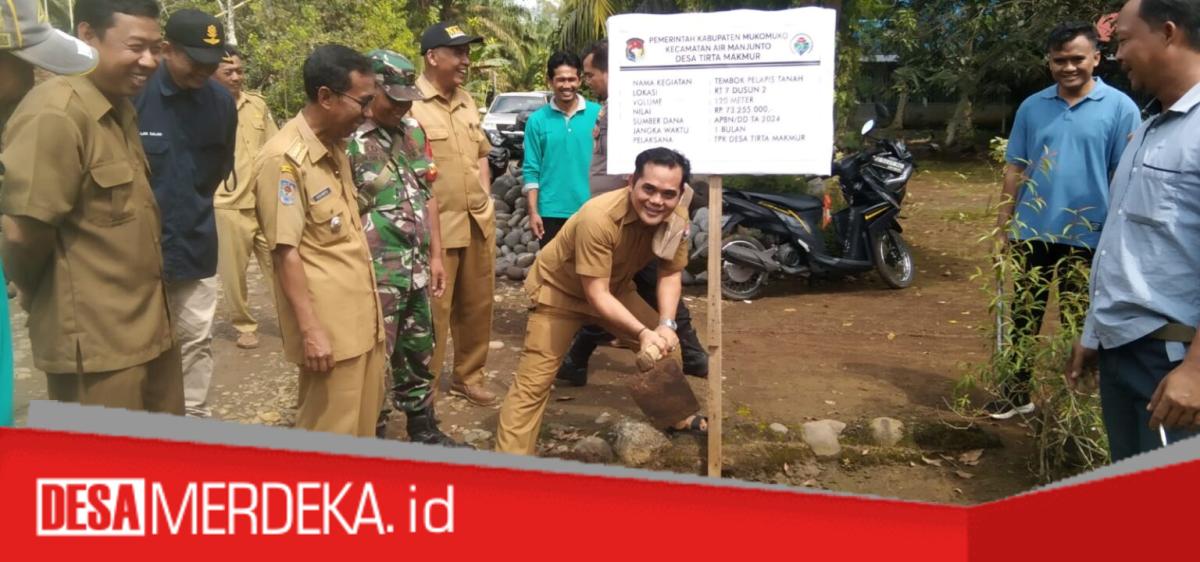 Desa Tirta Makmur Prioritaskan TPT dan Siring Pasang Dari Dana Desa ...